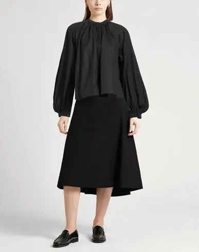 JIL SANDER Woven Shirt With Mandarin Collar