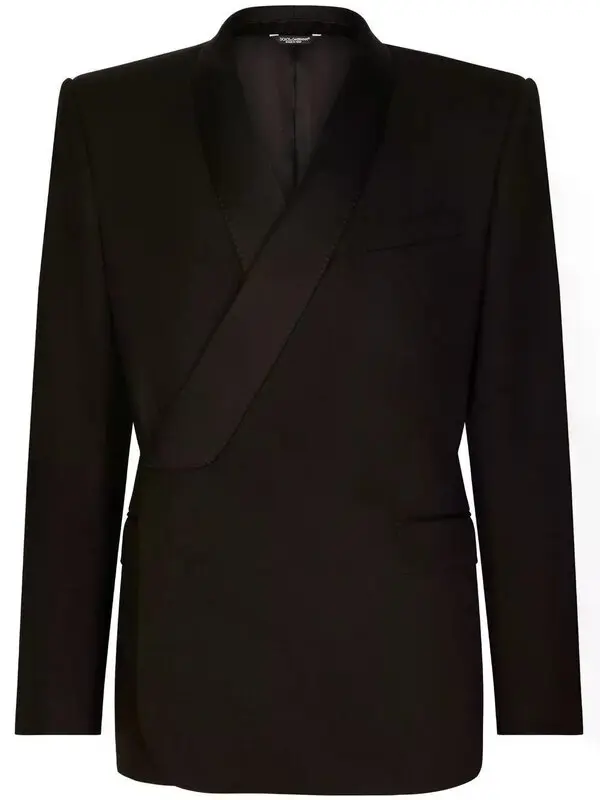 Dolce & Gabbana Sicilia-fit Double-breasted Tuxedo Blazer