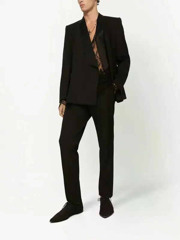 Dolce & Gabbana Sicilia-fit Double-breasted Tuxedo Blazer