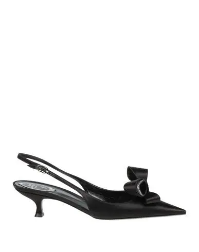 Rene Caovilla Textile Fiber Pumps