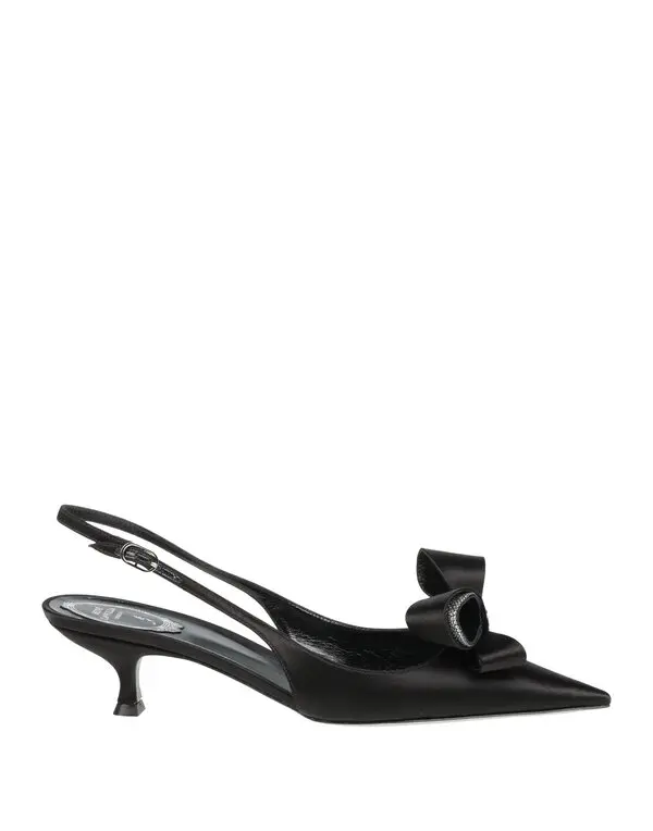 Rene Caovilla Textile Fiber Pumps