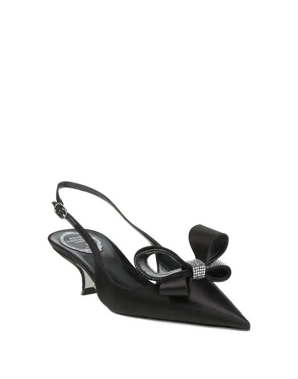 Rene Caovilla Textile Fiber Pumps