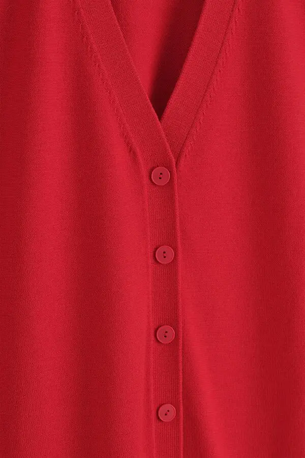Cos V-neck Merino Wool Vest