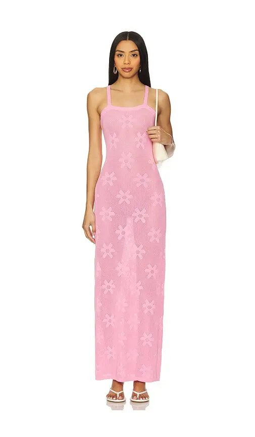 Beach Riot Conrad Maxi Dress - Pink