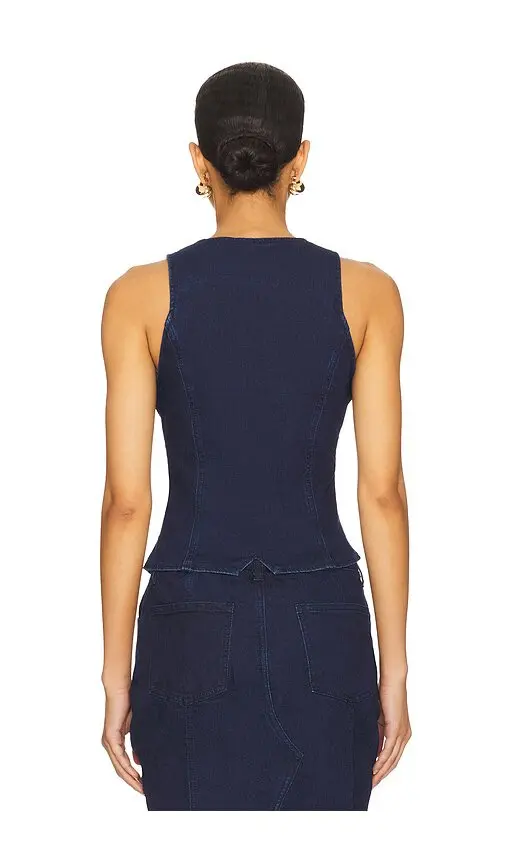 Superdown Darlah Denim Vest Top
