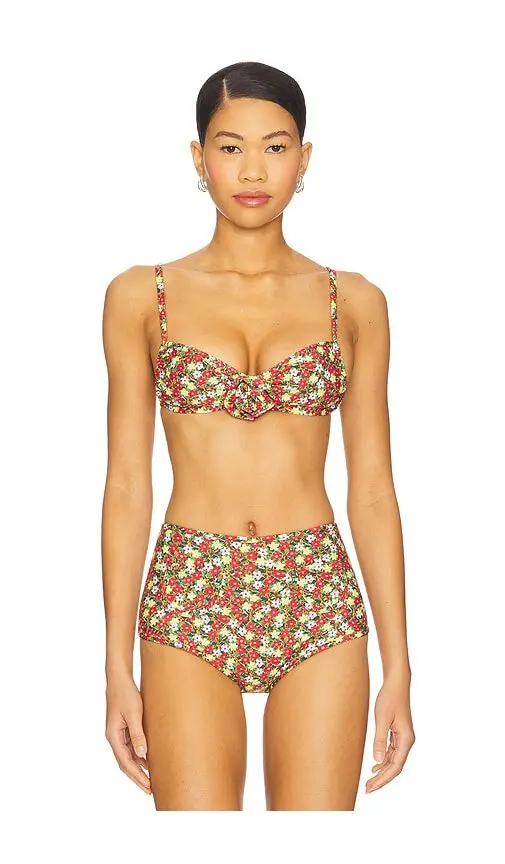MONTCE Rosa Devin Bikini Top - Sienna Floral
