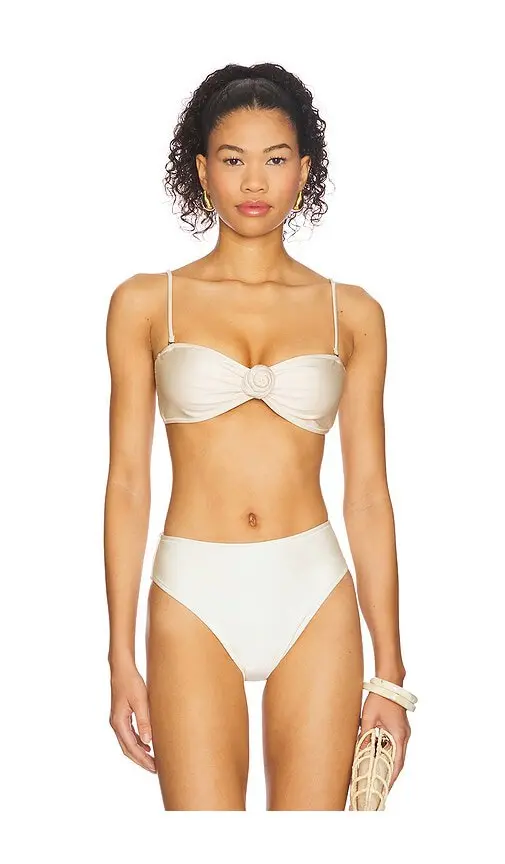 BANANHOT Lula Bikini Top - Macadamia