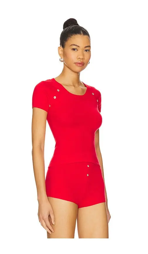 Frankies Bikinis Callum Cloud Knit Shirt