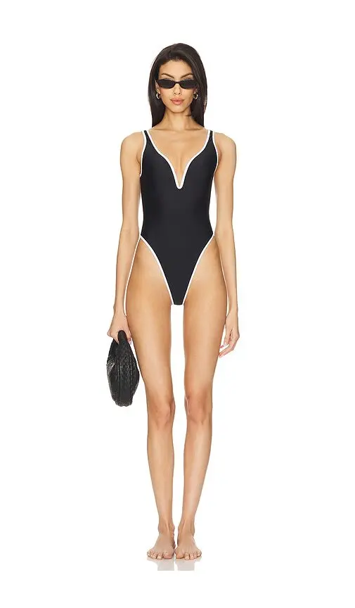 LOVERS AND FRIENDS Colette One Piece - Black & White