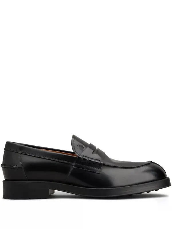 TOD'S Debossed-logo Loafers