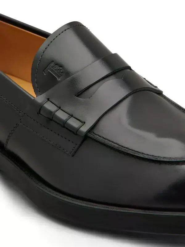 TOD'S Debossed-logo Loafers