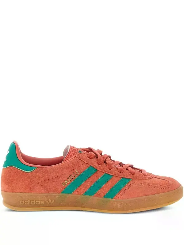 Adidas Gazelle Suede Sneakers - Red