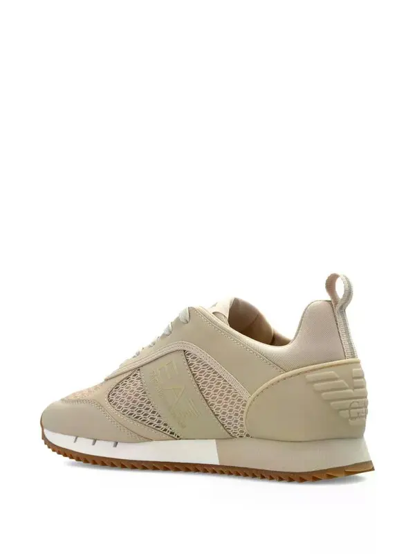 EA7 Leather Sneakers