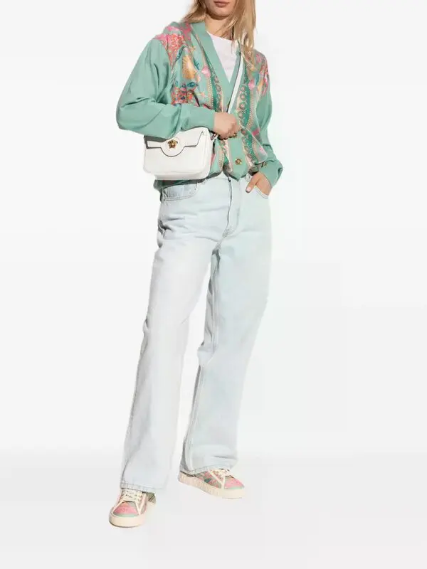 Versace Embroidered Cardigan