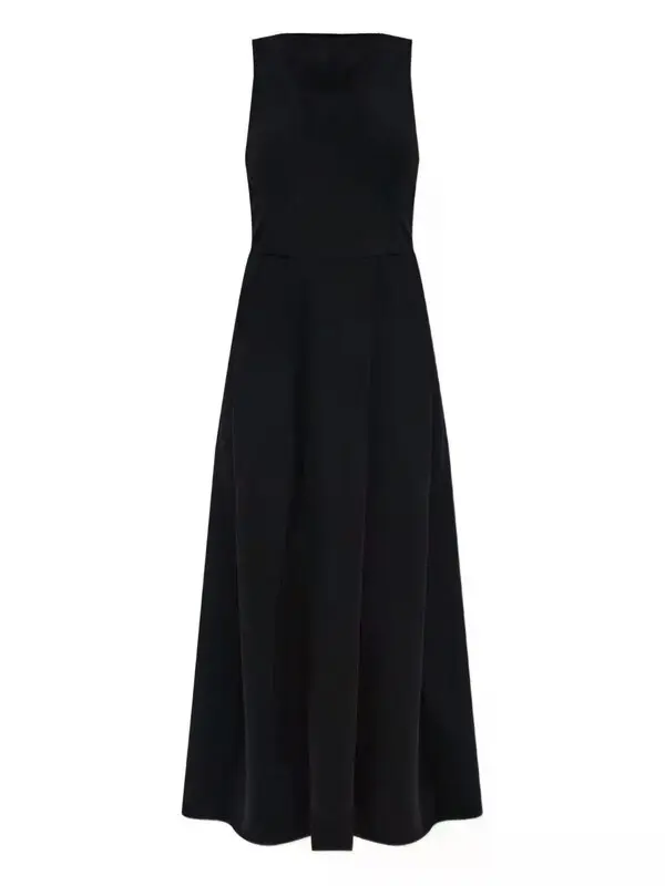 Emporio Armani Sleeveless Dress - Black