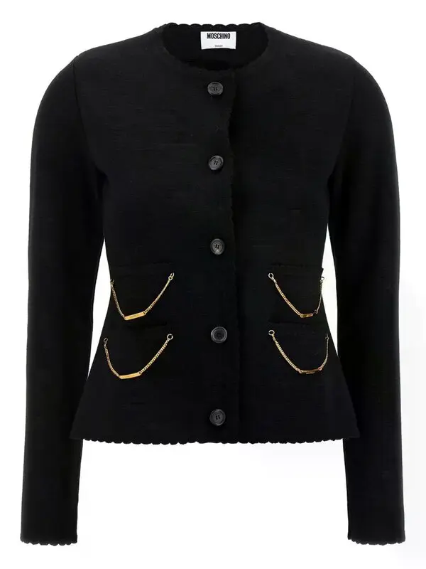 Moschino Chain-detail Cardigan