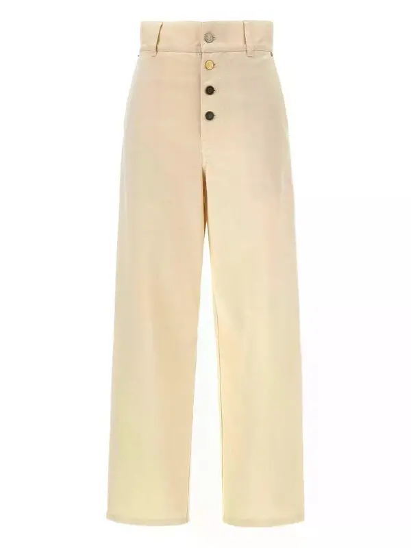 Moschino High-rise Straight Leg Jeans