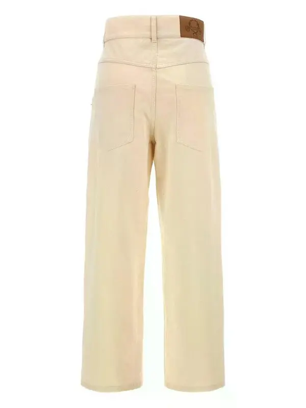 Moschino High-rise Straight Leg Jeans
