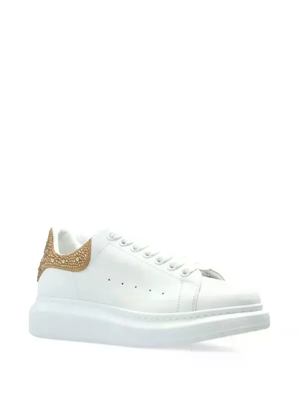 Alexander McQueen Oversized Leather Sneakers