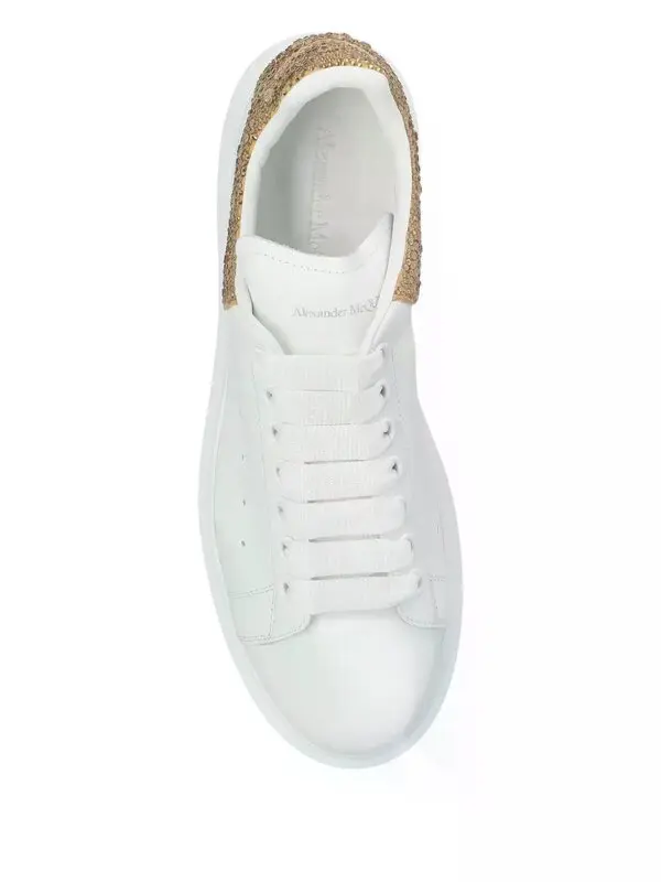 Alexander McQueen Oversized Leather Sneakers