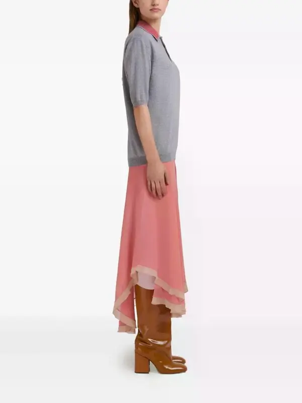 Marni Ruffled Asymmetric Skirt