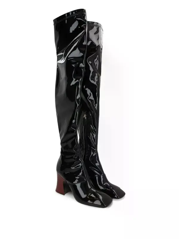 Chloé Patent-finish Over-the-knee Boots