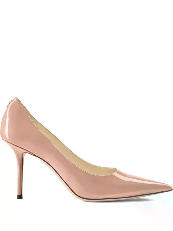 JIMMY CHOO 85mm Pointed-toe Patent-leather Pumps