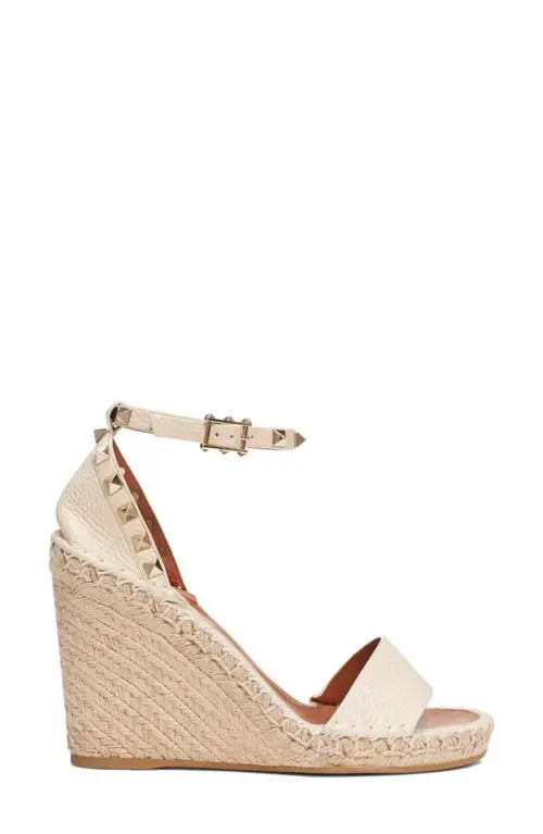 Valentino Garavani Rockstud Wedge Sandal