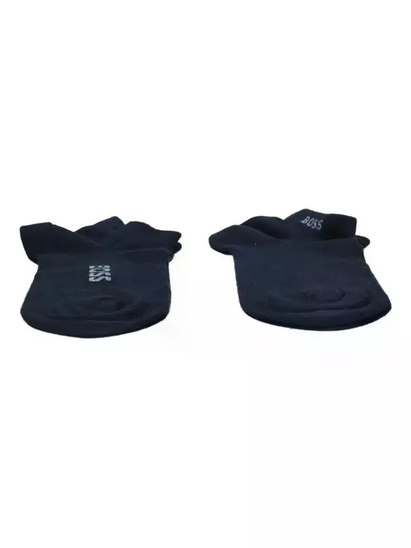 BOSS Logo Ankle Socks - Blue