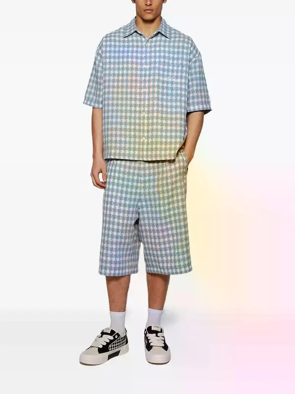 NAHMIAS Checked Short-sleeve Shirt