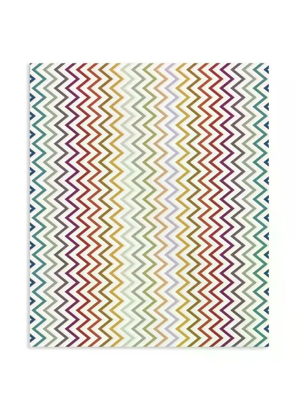 Missoni Watamu Zigzag-patterned Tablecloth - White