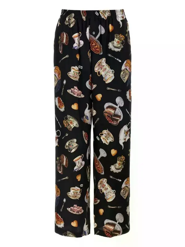 Moschino Printed Trousers