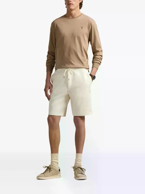 Polo Ralph Lauren Drawstring-waist Track Shorts - Neutrals