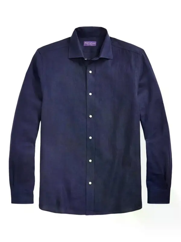 Ralph Lauren Long-sleeve Button-up Shirt - Blue