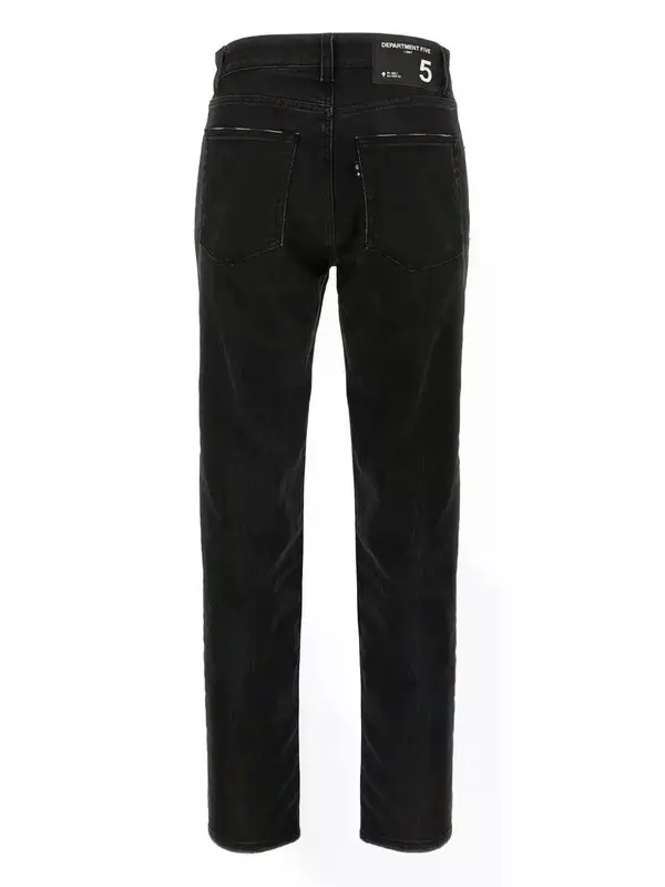 DEPARTMENT 5 Skeith Straight Leg Jeans - Black