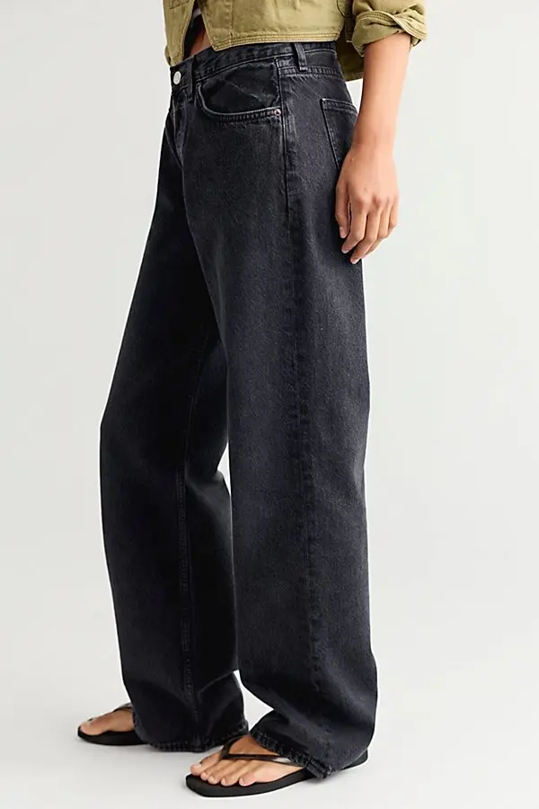 AGOLDE Low-rise Loose Jeans - Vanta