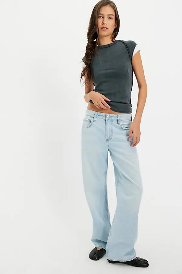 Citizens Of Humanity Lindz Low-rise Jeans - Lighthouse