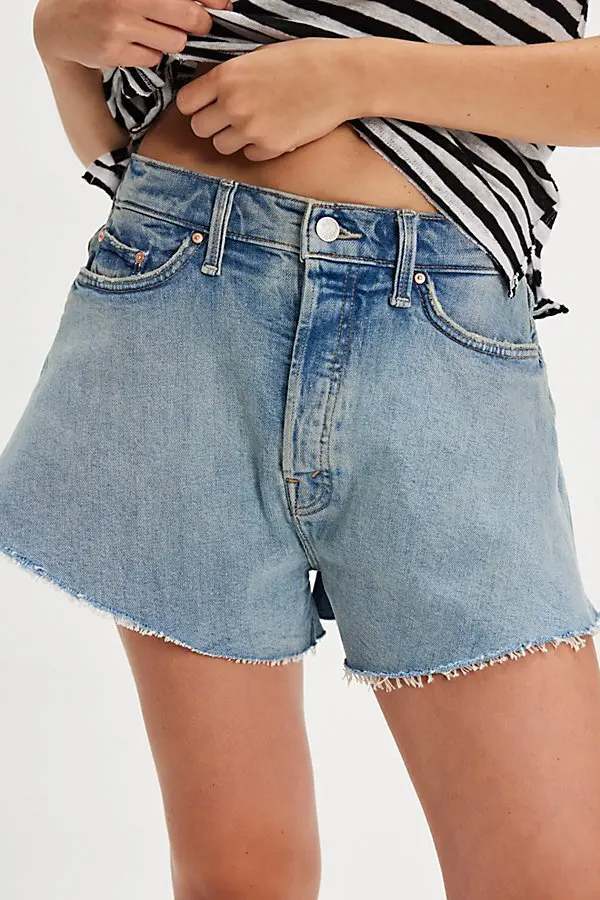 MOTHER The Flutter Short Fray Shorts - I Confess