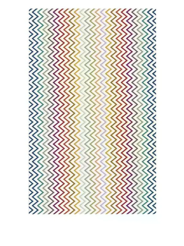 Missoni Watamu Zigzag-patterned Tablecloth - White