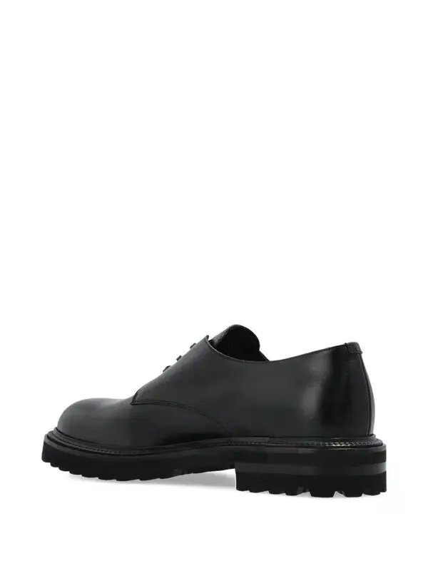 Giorgio Armani Lace-up Derby Shoes - Black