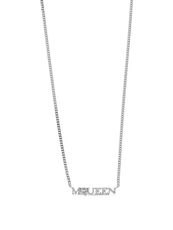 Alexander McQueen Logo-pendant Necklace