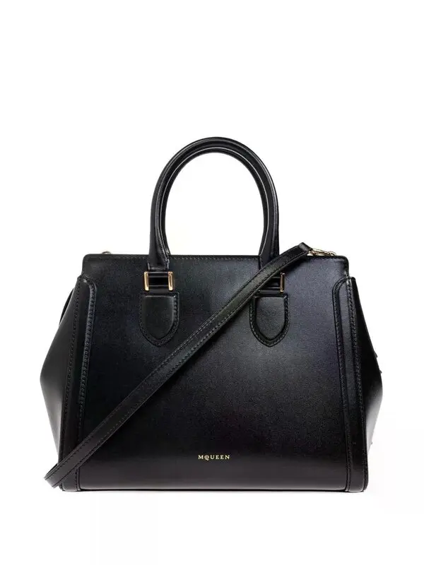 Alexander McQueen Leather Tote Bag - Black