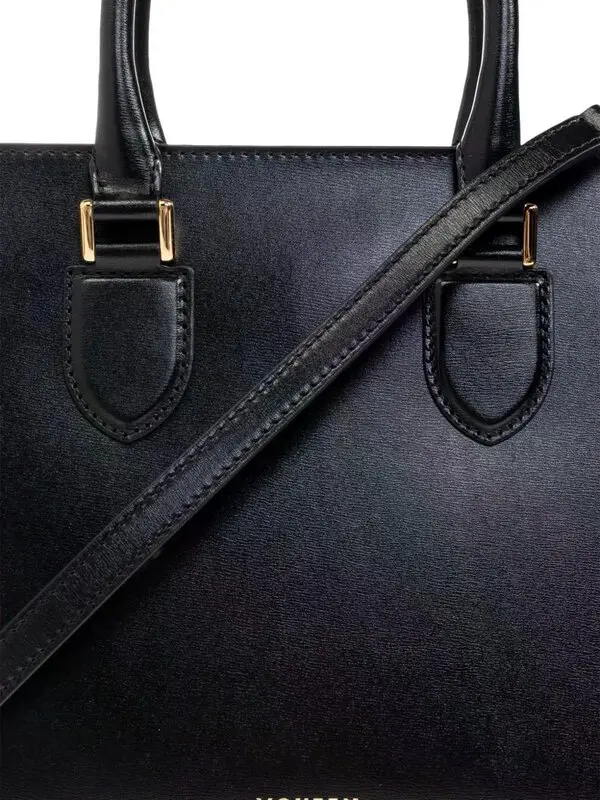 Alexander McQueen Leather Tote Bag - Black
