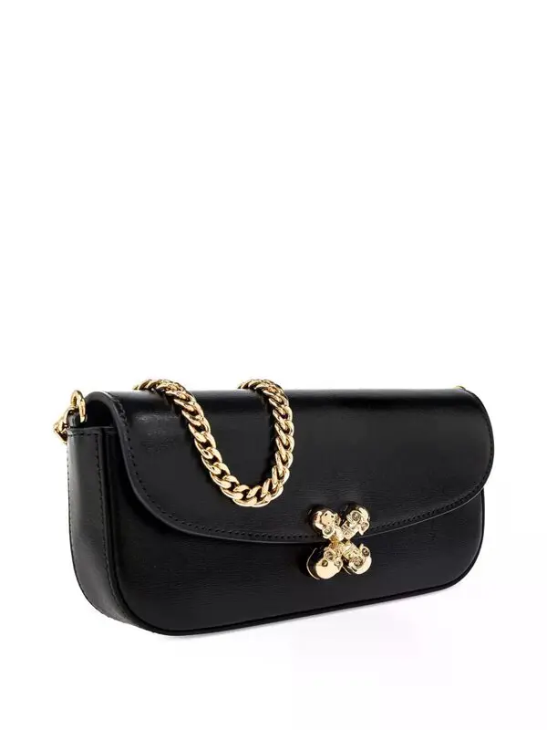 Alexander McQueen Skull Flower Shoulder Bag
