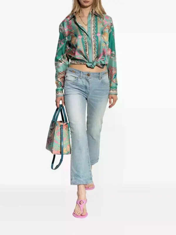 Versace Logo-patch Jeans