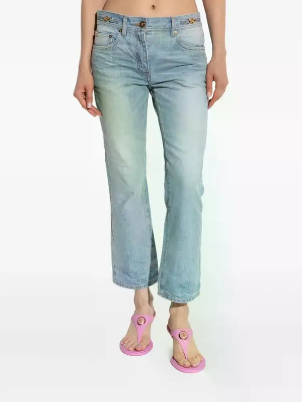 Versace Logo-patch Jeans