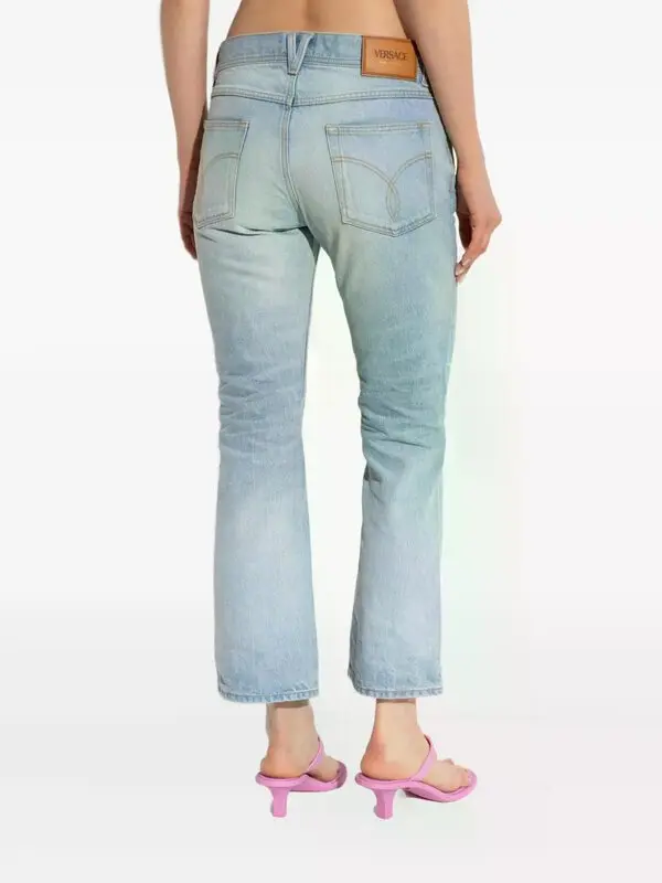 Versace Logo-patch Jeans