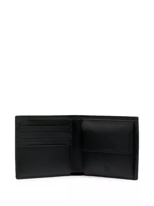 Mcm Small Monogram-print Bi-fold Wallet