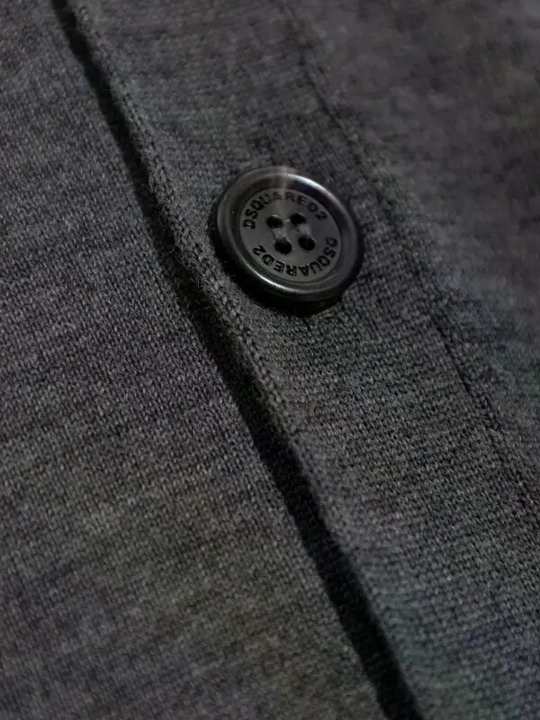 Dsquared2 Button-up V-neck Cardigan