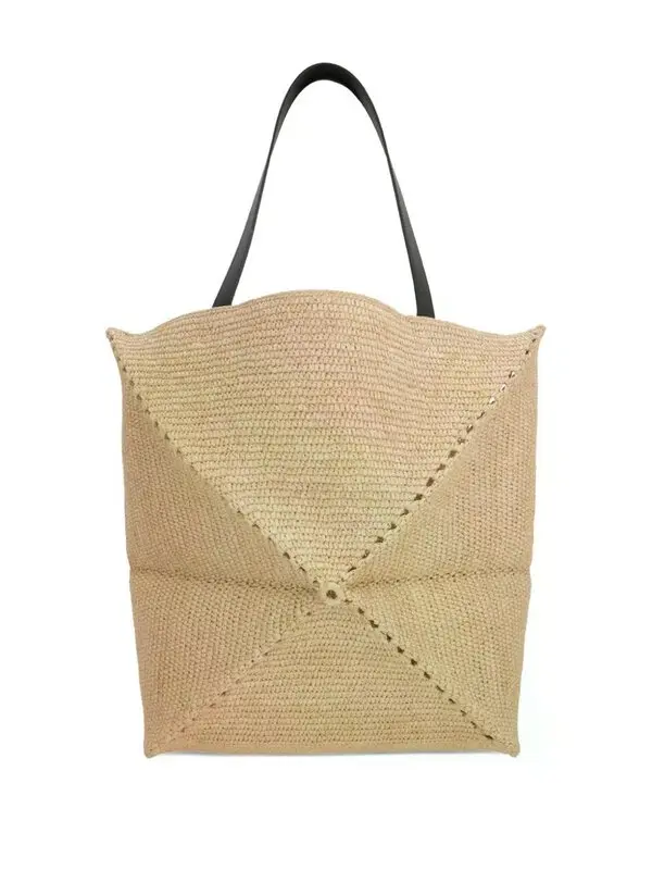 Loewe Woven Straw Tote Bag